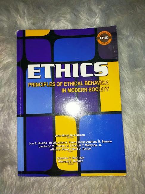 Ethics (Principle of Ethical Behavior in Modern Society), Hobbies ...
