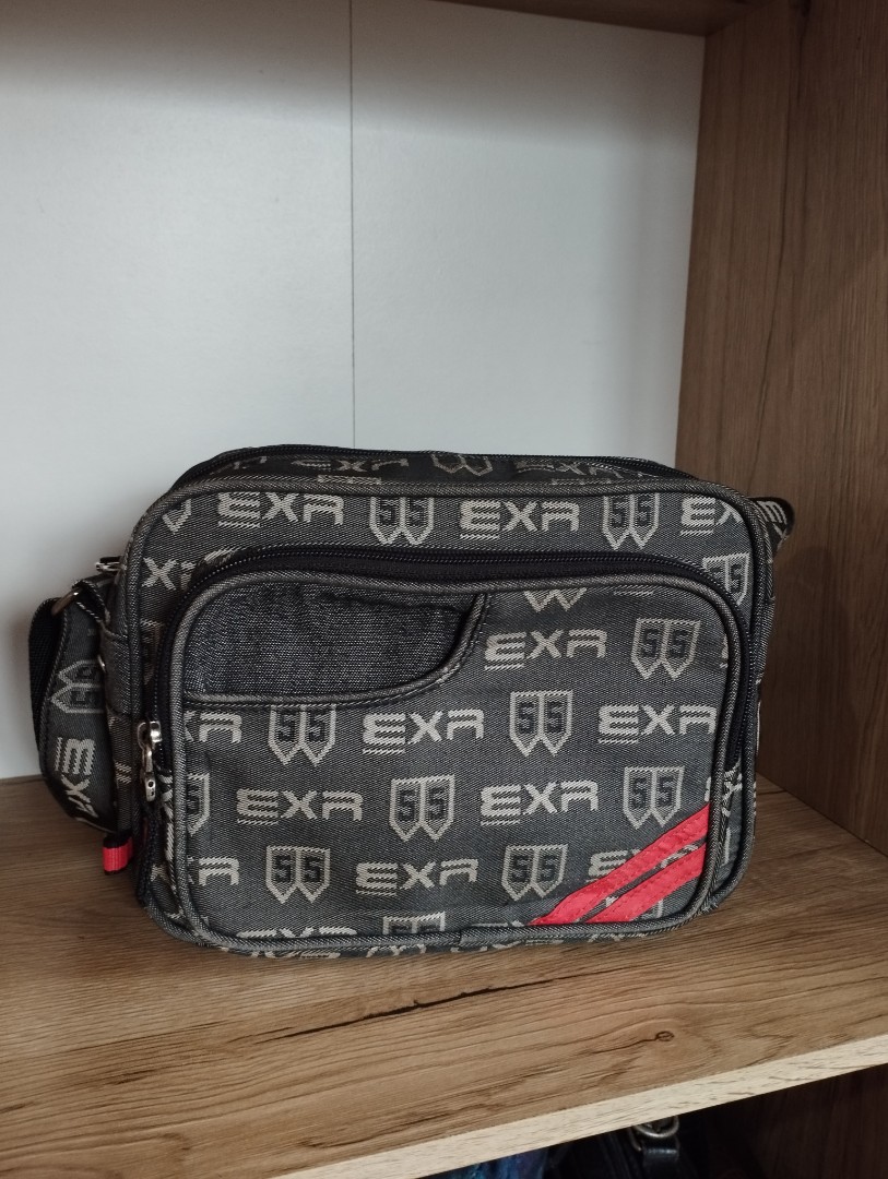 EXR Full logo Sling Bag, Men's Fashion, Bags, Sling Bags on Carousell