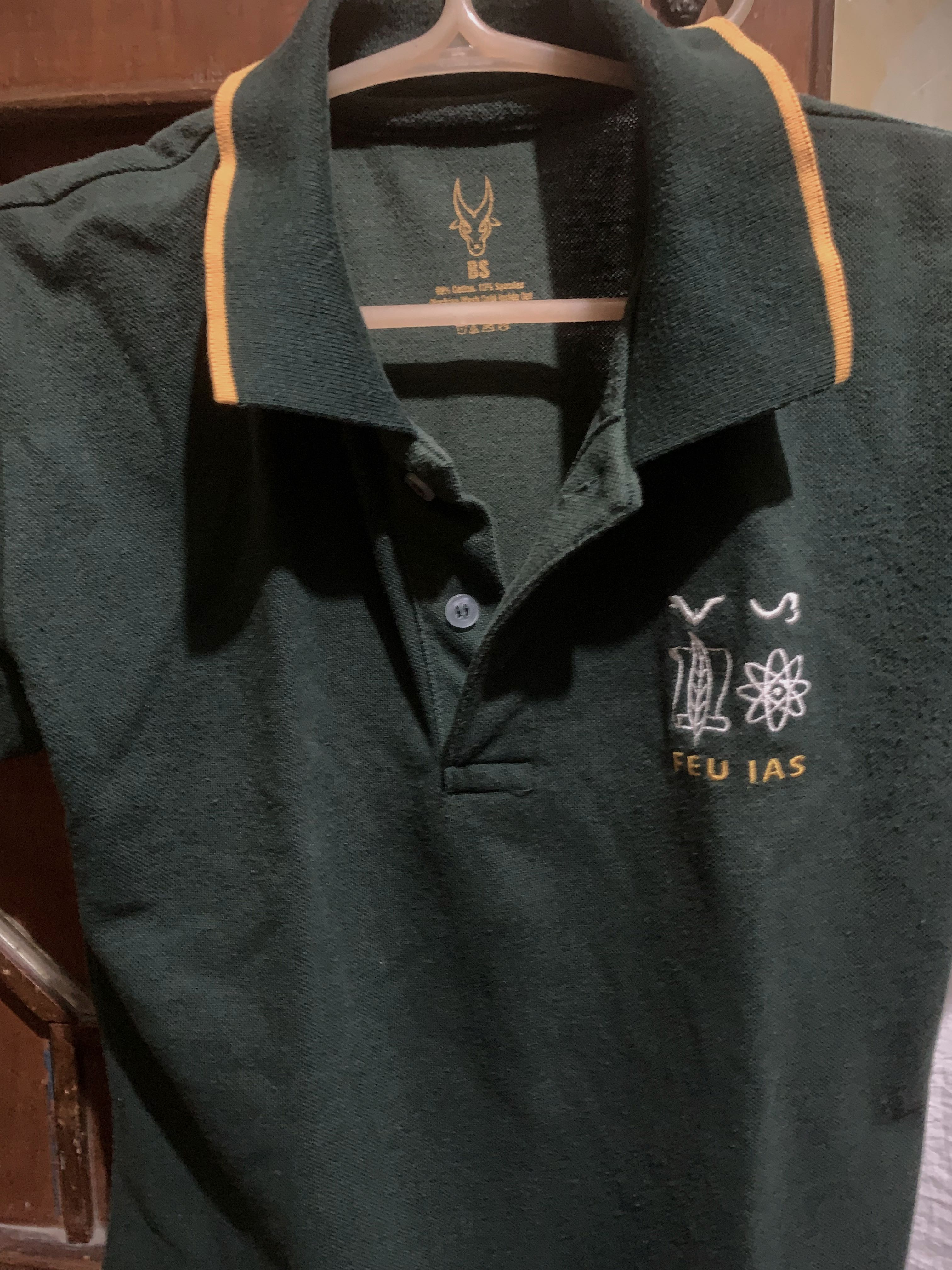 FEU - IAS POLO SHIRT - FEU UNIFORM - GREEN POLO SHIRT, Women's Fashion ...