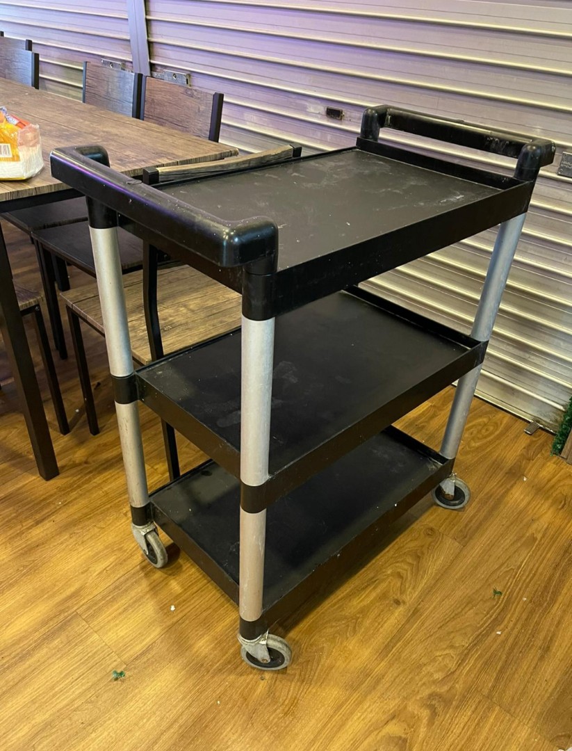 FNB THREE TIER TROLLEY, Furniture & Home Living, Kitchenware ...