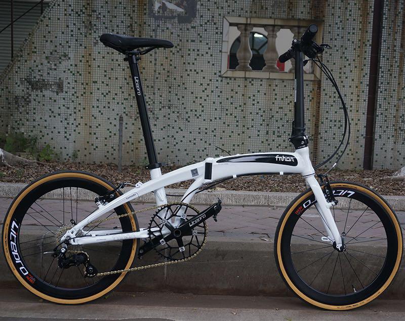 Fnhon Tornado 20 Inch Folding Bike Custom Built, Sora 9 Speed, Tiagra ...