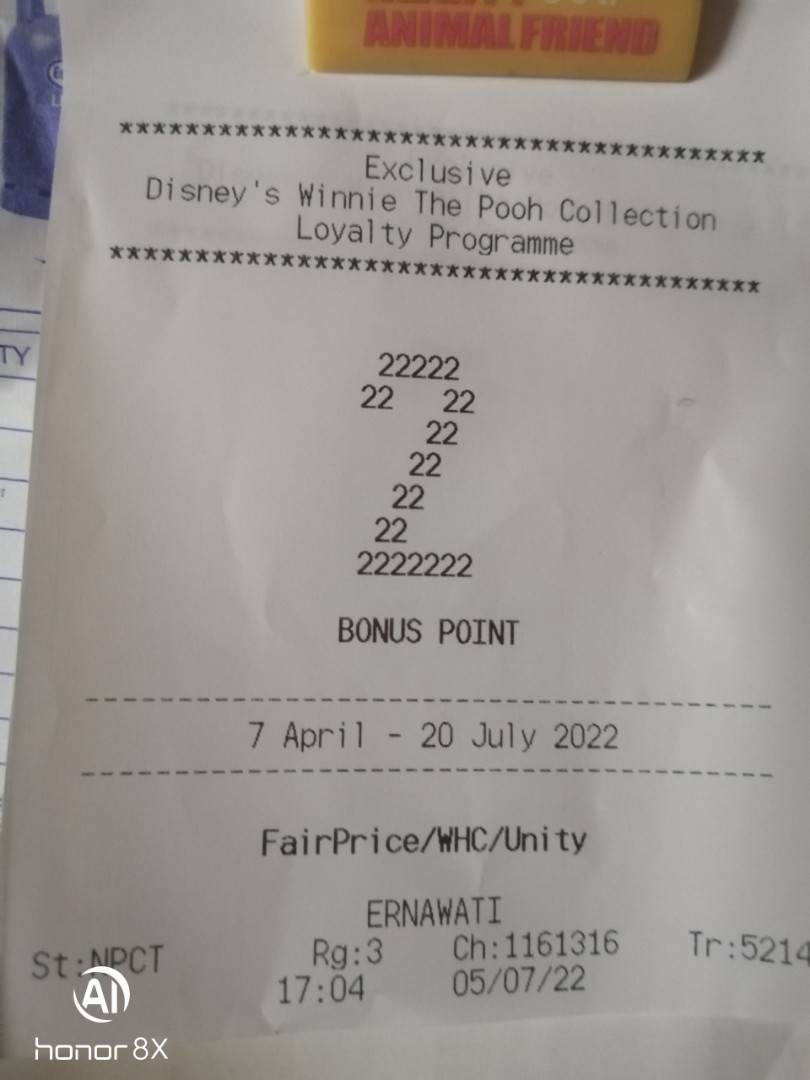 Free:-NTUC Bonus Points, Tickets & Vouchers, Store Credits on Carousell