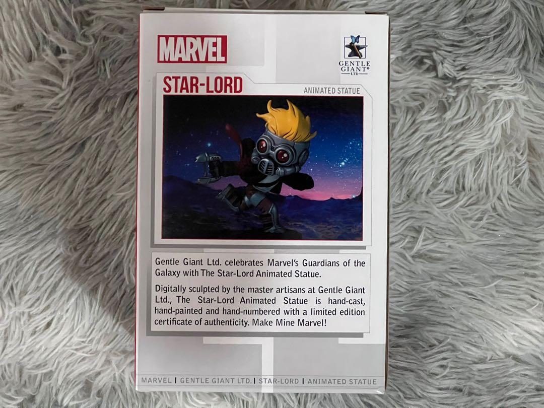 Gentle Giant Star Lord Animated Statue, Hobbies & Toys, Toys & Games on ...