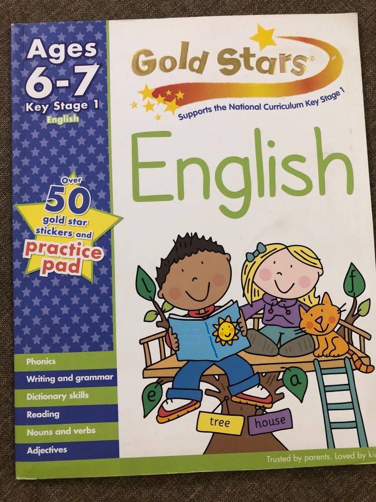 Gold Stars English Book, Hobbies & Toys, Books & Magazines, Children's ...