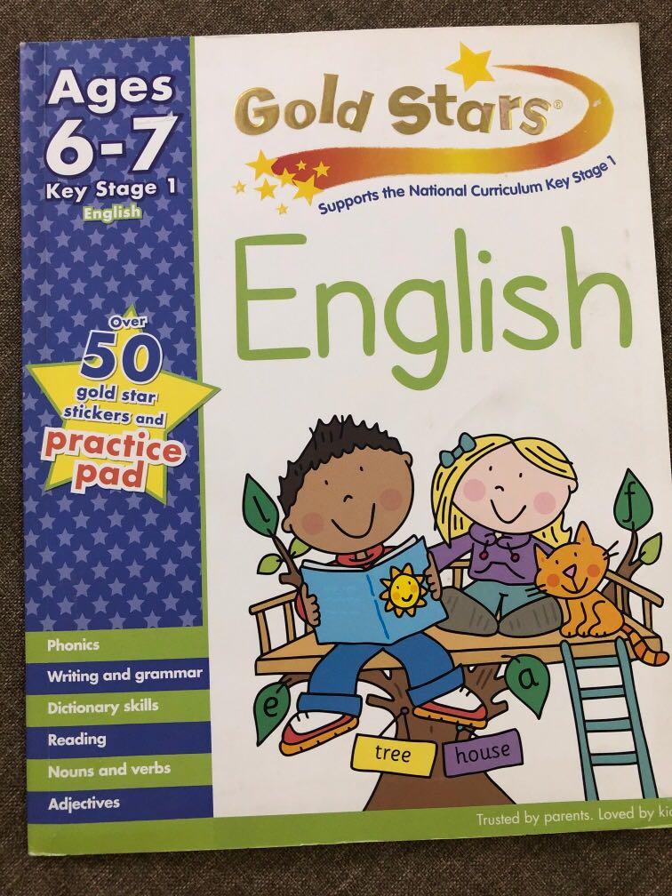 Gold Stars English Book, Hobbies & Toys, Books & Magazines, Children's ...