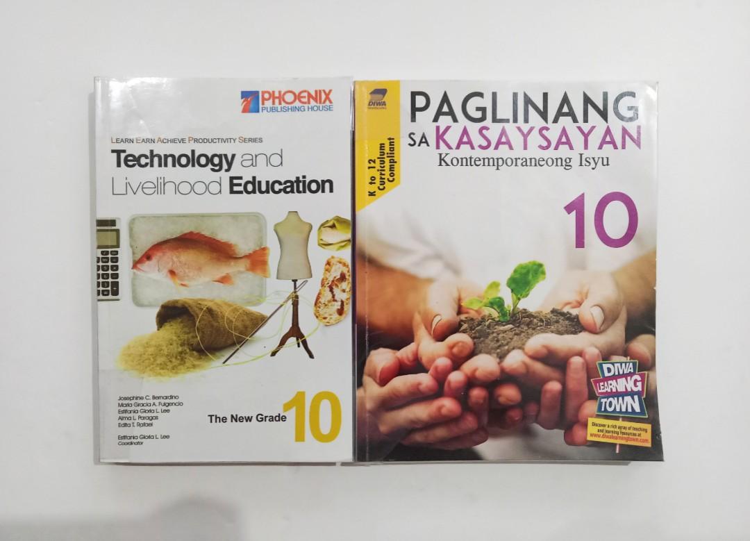 GRADE 10 TLE & AP Books Paglinang sa Kasaysayan Kontemporaneong Isyu ... GRADE 10 TLE & AP Books Paglinang sa Kasaysayan Kontemporaneong Isyu ...