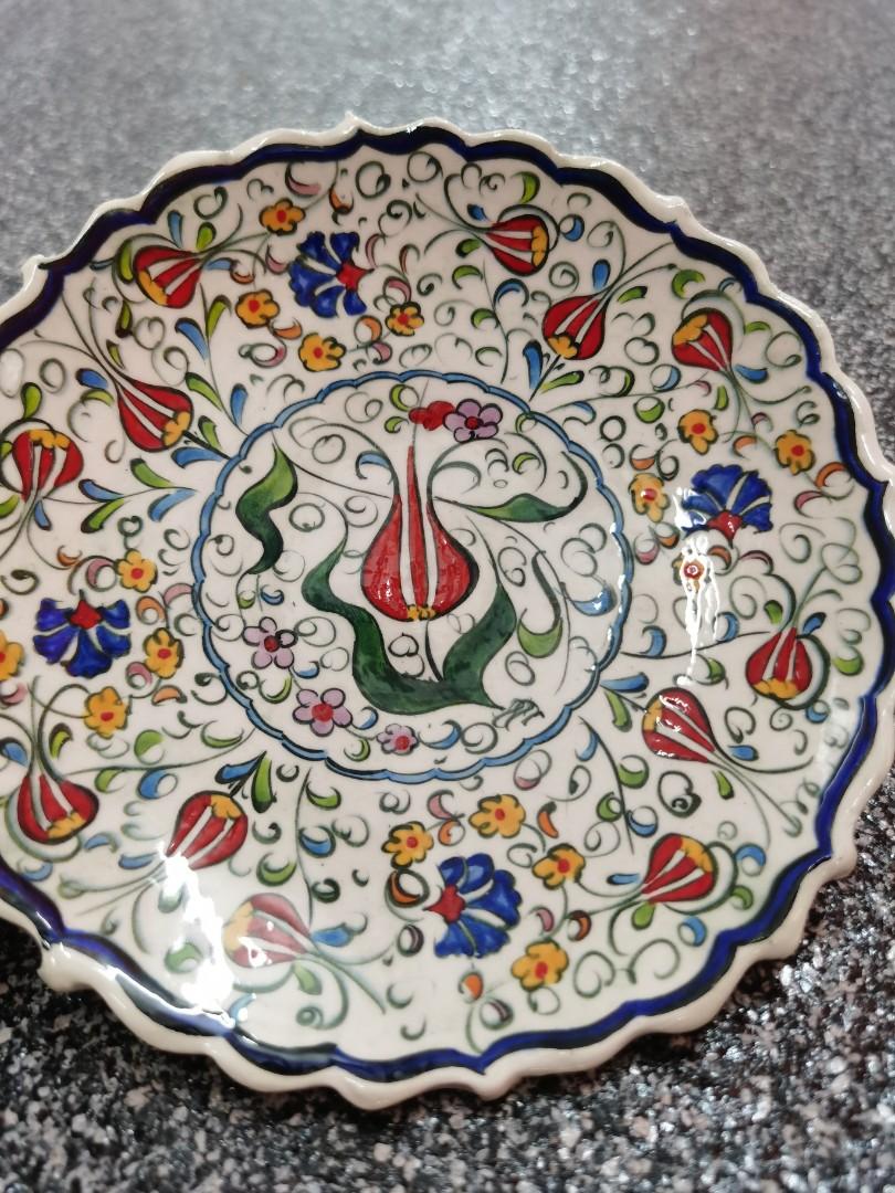 Hand painted plates, Furniture & Home Living, Kitchenware & Tableware ...