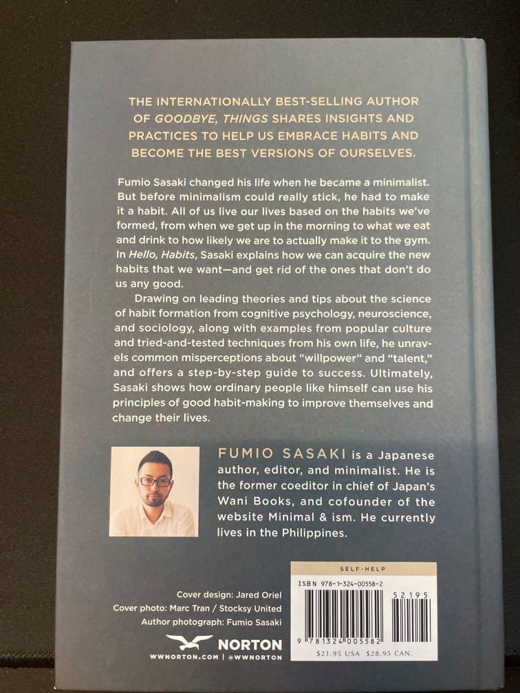 Hello, Habit’s (A Minimalist Guide To A Better Life), Hobbies & Toys ...