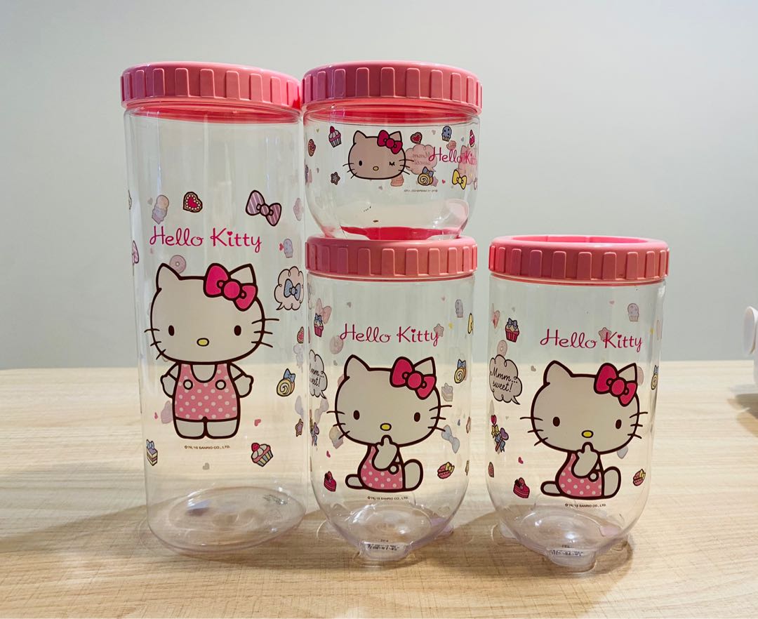 Hello Kitty Lock & Lock containers, Furniture & Home Living ...