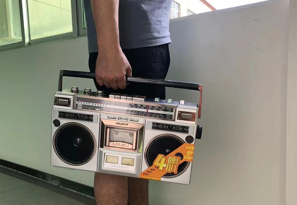 High Power High-end Style Big Radio-cassette Recorder with FM/AM/SW 1-2 ...