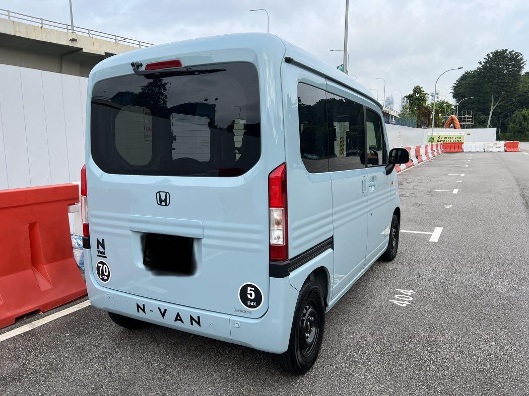 Honda N-VAN N VAN decal matte black weather proof Oracal Orafol, Car ...