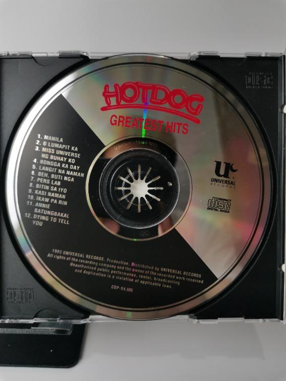Hotdog Greatest hits OPM CD ALBUM, Hobbies & Toys, Music & Media, CDs ...