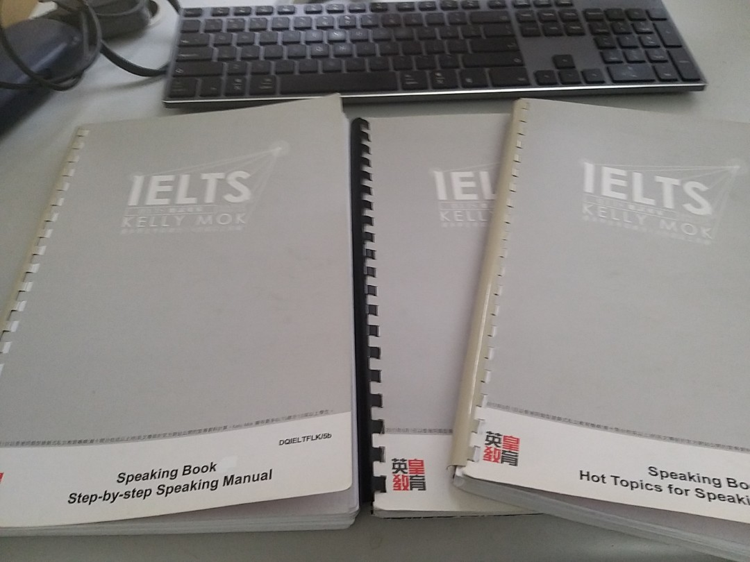 IElTS speaking note kelly mok, 興趣及遊戲, 書本 & 文具, 教科書 - Carousell