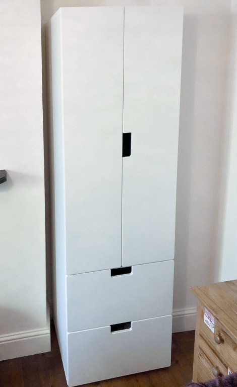 Ikea Stuva Grundlig wardrobe 2 DOORS 2 DRAWERS, Furniture & Home Living ...
