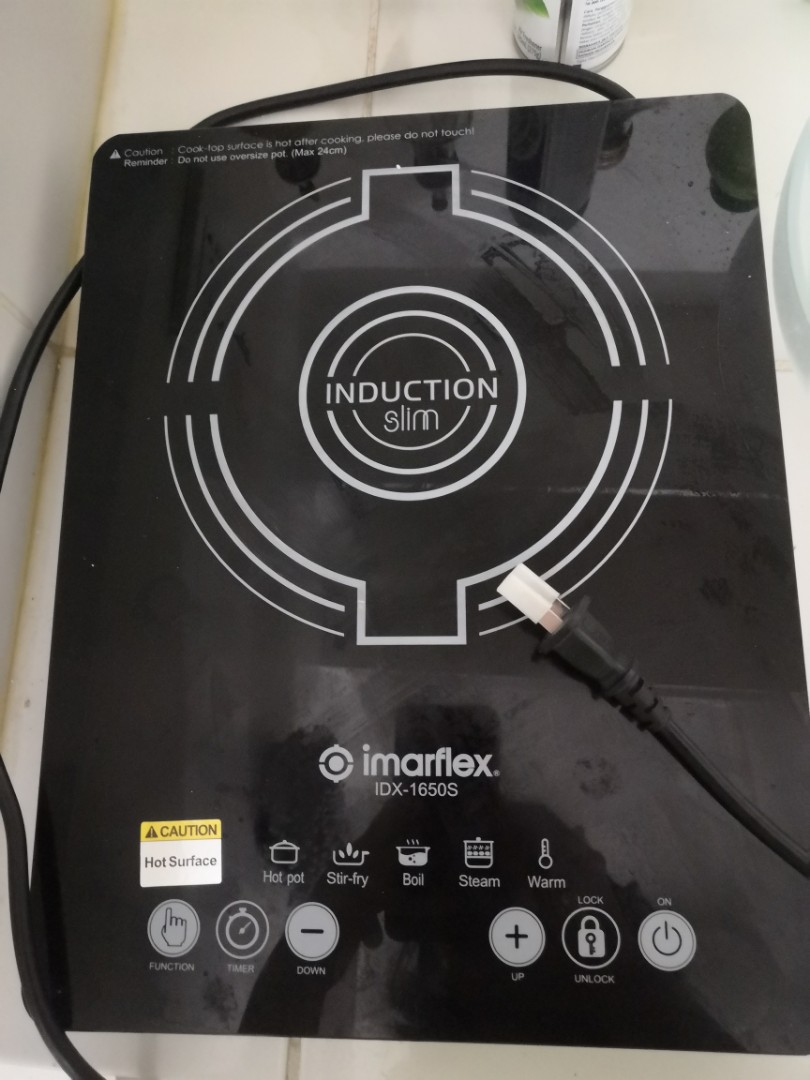 Imarflex Slim Induction Cooker, Furniture & Home Living, Kitchenware ...
