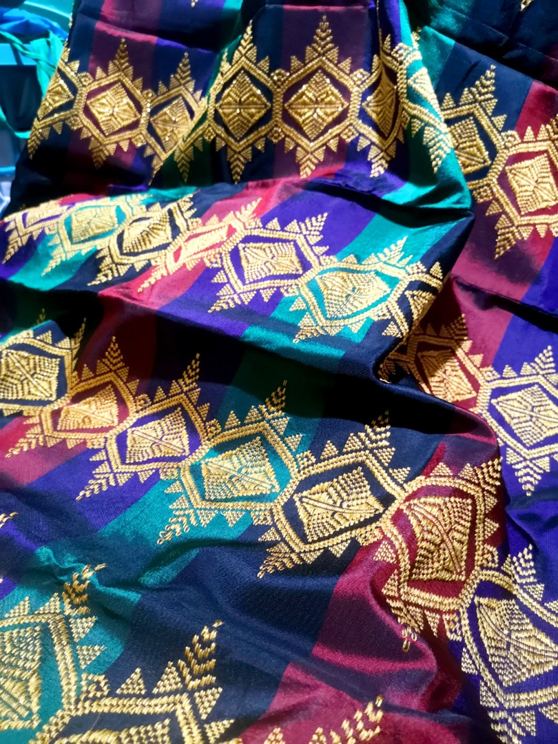 Inaul Mutya Malong Fabric Handwoven Handweaved Handmade Maguindanaon ...