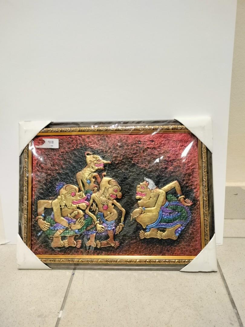 indonesian local wayang painting art, Hobbies & Toys, Art & Prints on ...