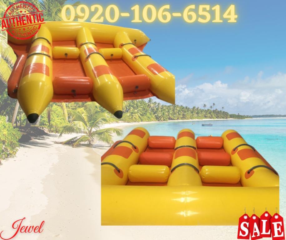 INFLATABLE FLYING FISH 6 SEATERS - WITH FREE PATCHES AND AIR PUMP ...