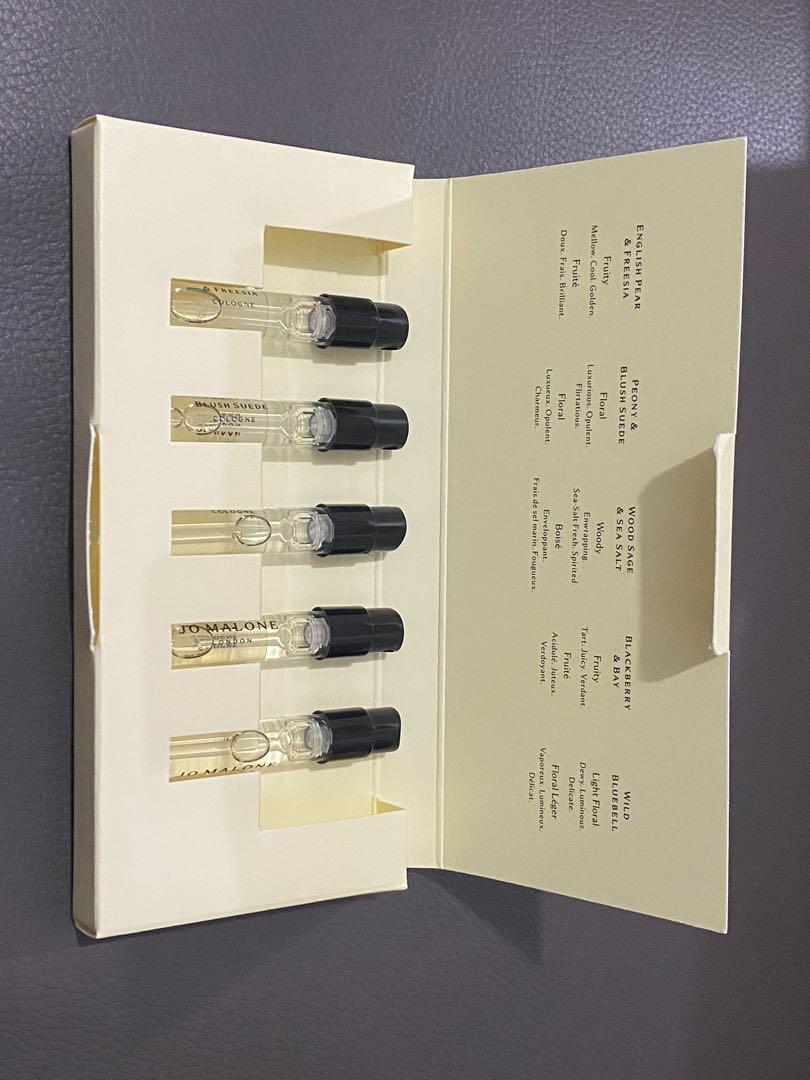 Jo Malone Cologne Sample Set 1.5ml x5, 美容＆化妝品, 健康及美容 - 香水＆香體噴霧 - Carousell