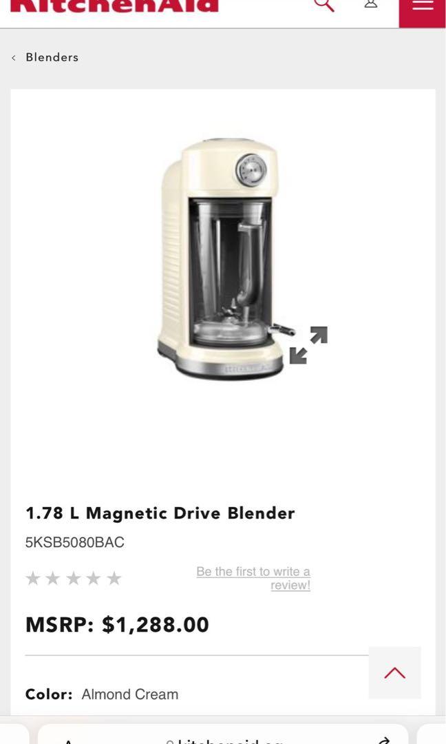 KitchenAid Classic Magnetic Drive Blender 1.8L 5KSB5080 Brand New ...
