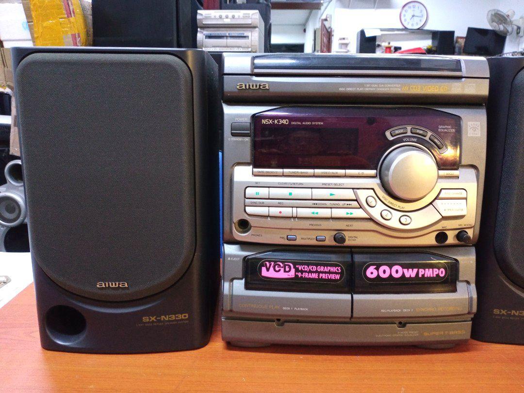 Ku aiwa mini hifi, Audio, Soundbars, Speakers & Amplifiers on Carousell