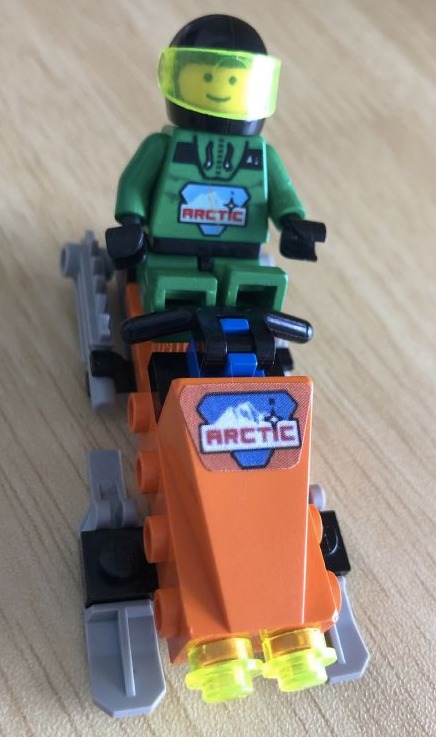 Lego Arctic Snow scooter, Hobbies & Toys, Toys & Games on Carousell
