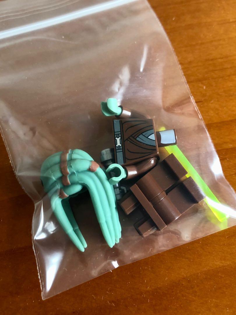 LEGO Kit Fisto Minifigure SW0163 from 8088 ARC-170 Starfighter *RARE ...