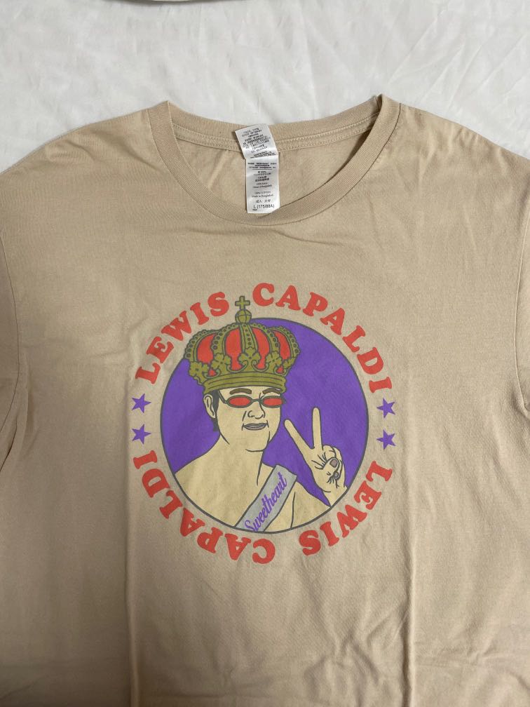Lewis Capaldi Concert Merch, Women's Fashion, Tops, Shirts on Carousell