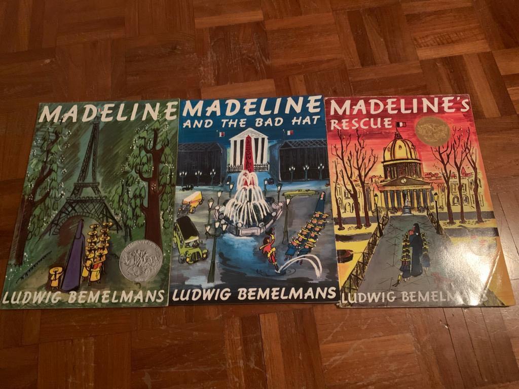 Madeline books x 3 by Ludwig Bemelmans, Hobbies & Toys, Books ...