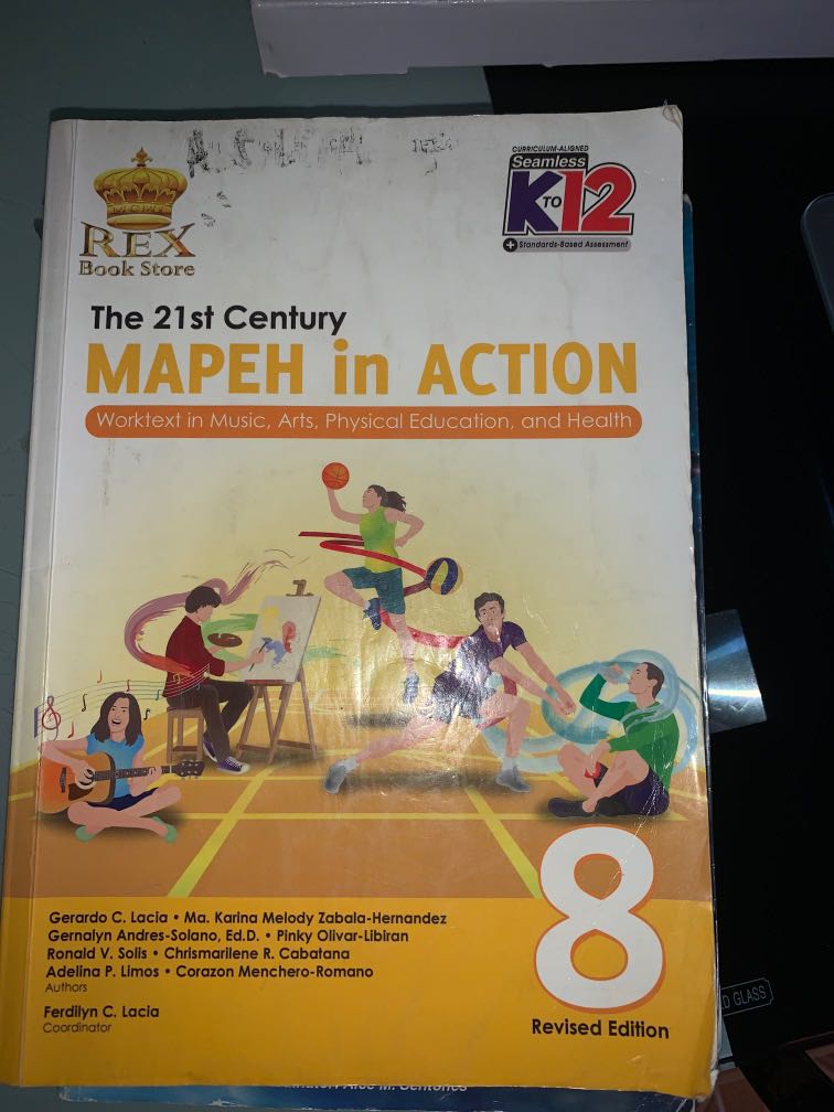 MAPEH IN ACTION 8, Hobbies & Toys, Books & Magazines, Textbooks on Carousell