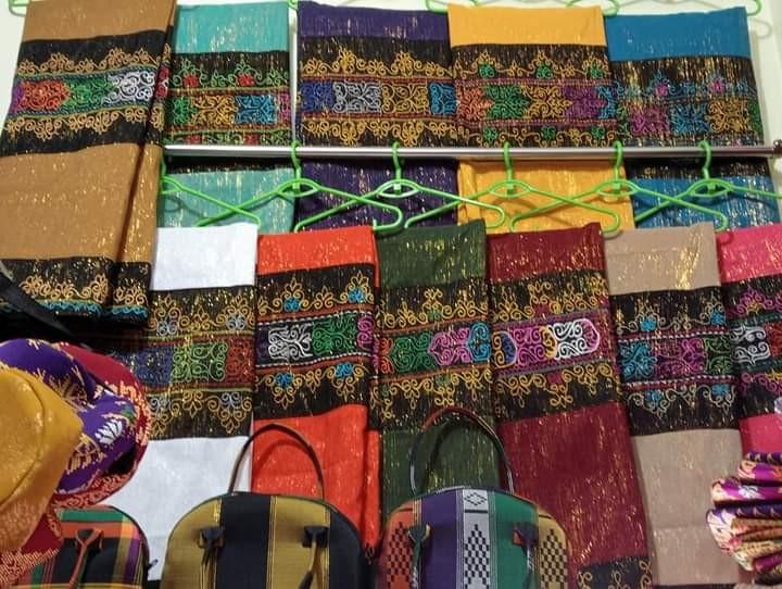 Maranao Mera ao Landap Malong Fabric Tribal Ethnic Pinoy Wrap around ...