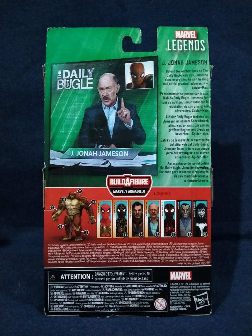 Marvel Legends J. Jonah Jameson (JJJ), Hobbies & Toys, Toys & Games on ...