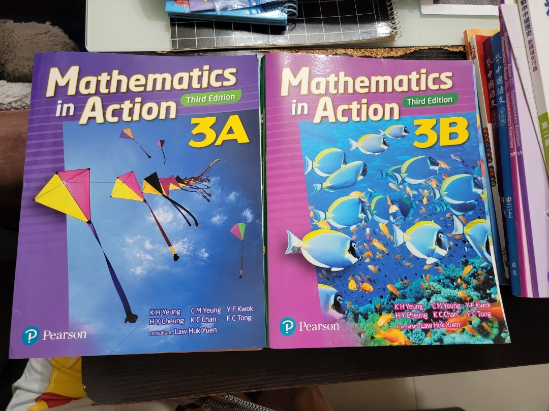 Mathematics in Action 3A,3B, 興趣及遊戲, 書本 & 文具, 教科書 - Carousell