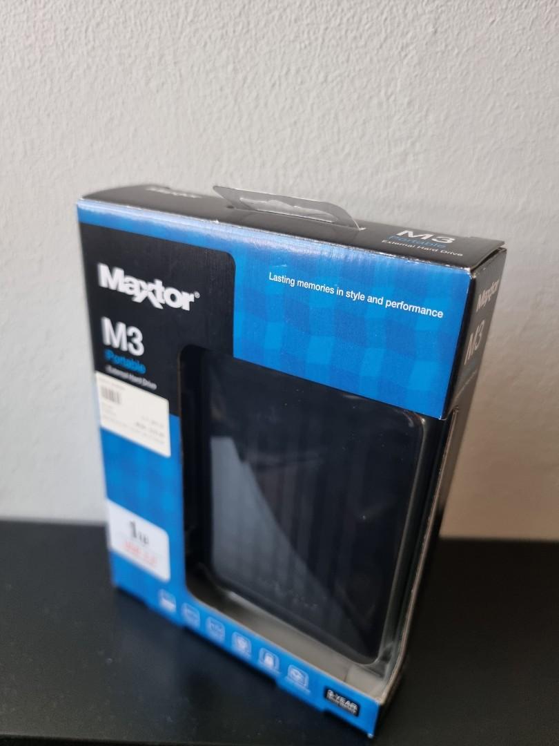 Maxtor External Portable Hard Drive, Computers & Tech, Parts ...