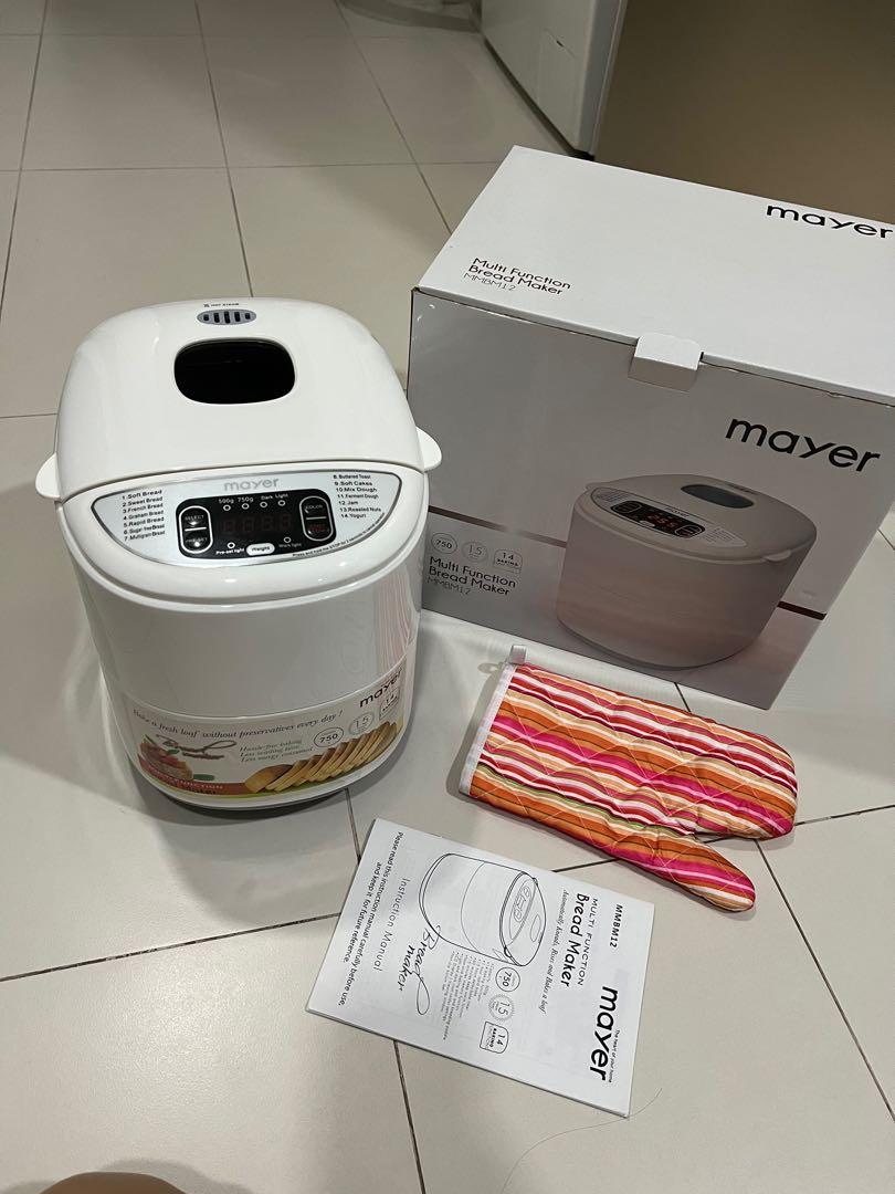 Mayer bread maker MMBM12, TV & Home Appliances, Other Home Appliances ...