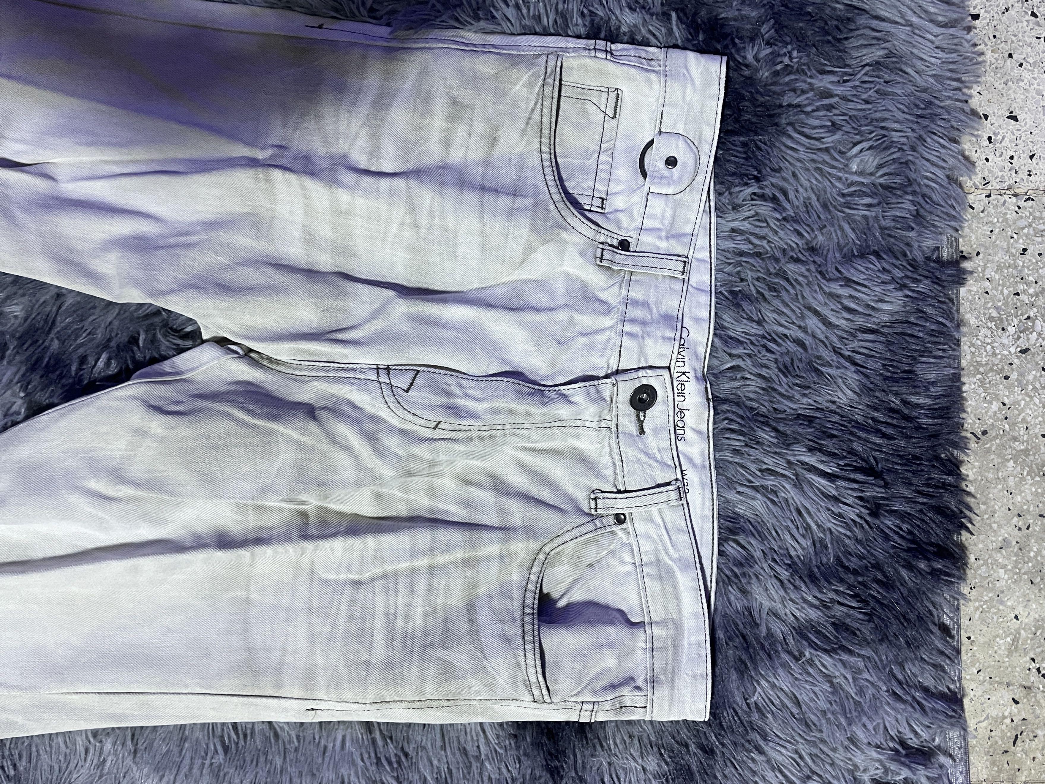 Mens Calvin Klein Washed Maong Pants, Men's Fashion, Bottoms, Jeans on ...