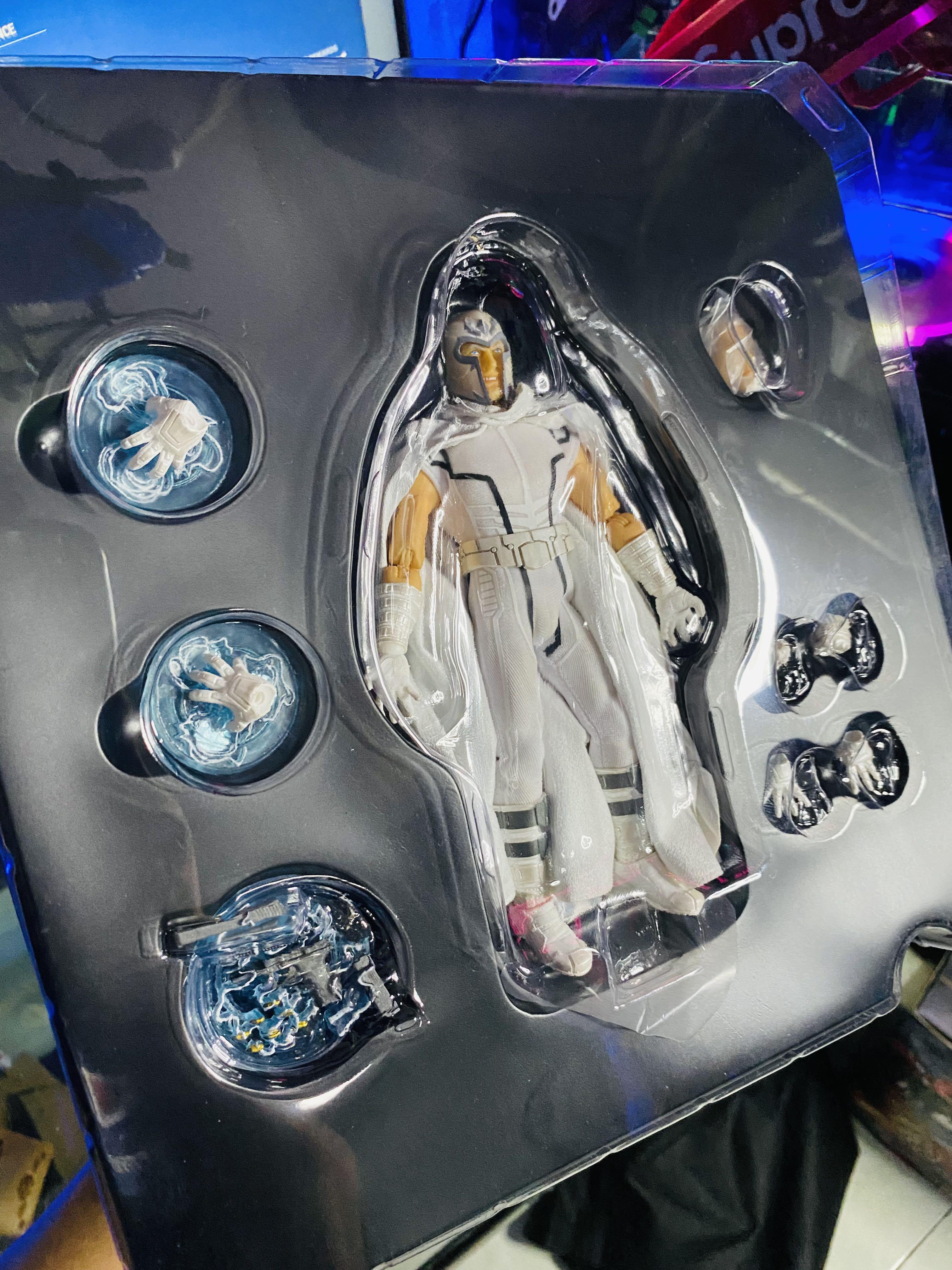 Mezco PX white MAGNETO - Rare, Hobbies & Toys, Toys & Games on Carousell