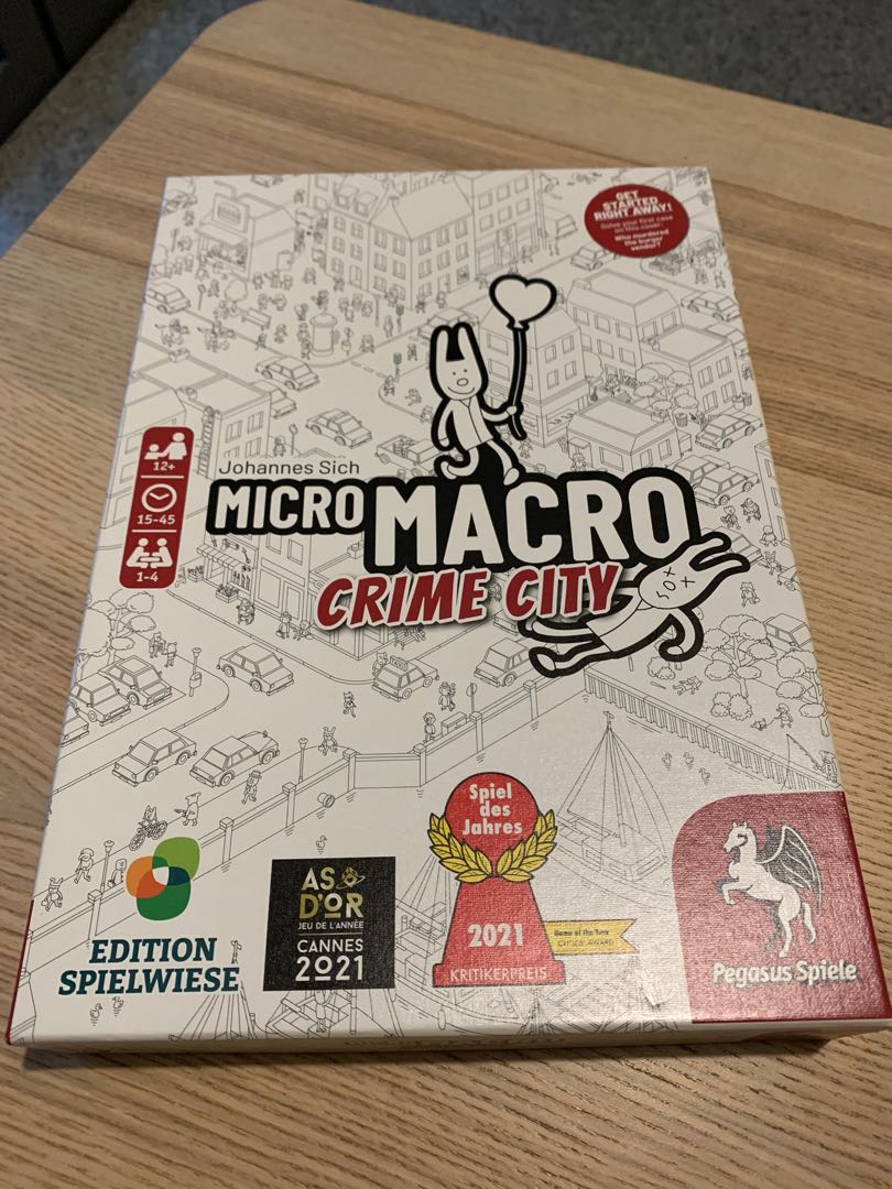 Micro macro board game, Hobbies & Toys, Toys & Games on Carousell