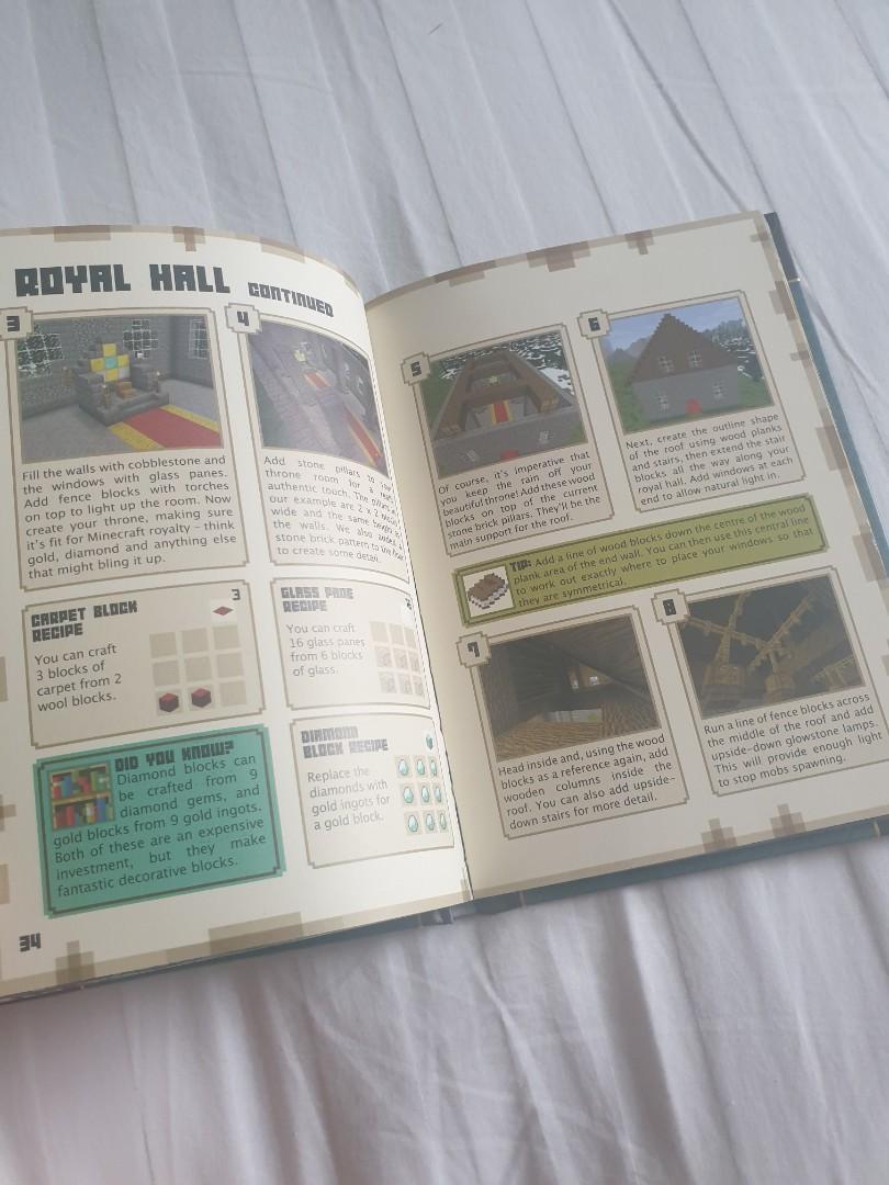 minecraft official construction handbook guide (updated edition ...