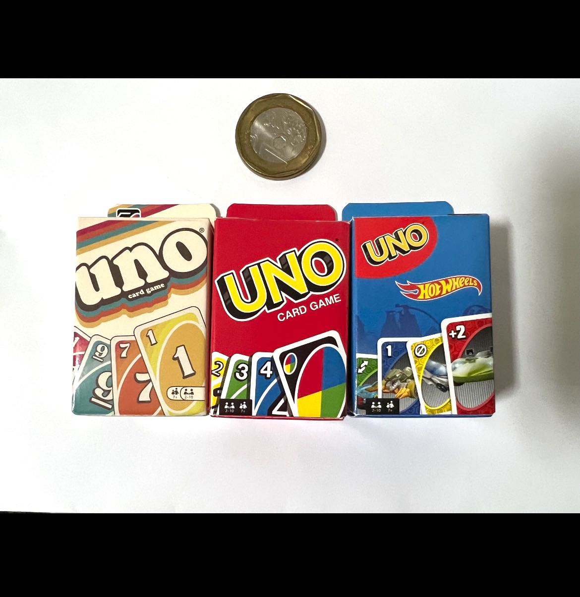 Mini Tiny Uno Cards Hot wheels Miniature Authentic , Hobbies & Toys ...