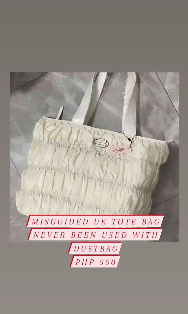 Misguided totebag, Women's Fashion, Bags & Wallets, Tote Bags on Carousell