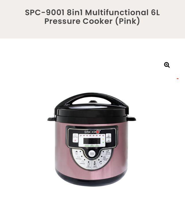 Multi purpose pressure cooker 8 in 1, TV & Home Appliances, Kitchen ...