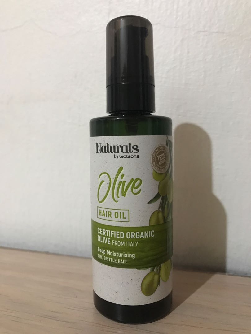 Naturals by Watsons Olive Hair Oil Organic, Beauty & Personal Care ...