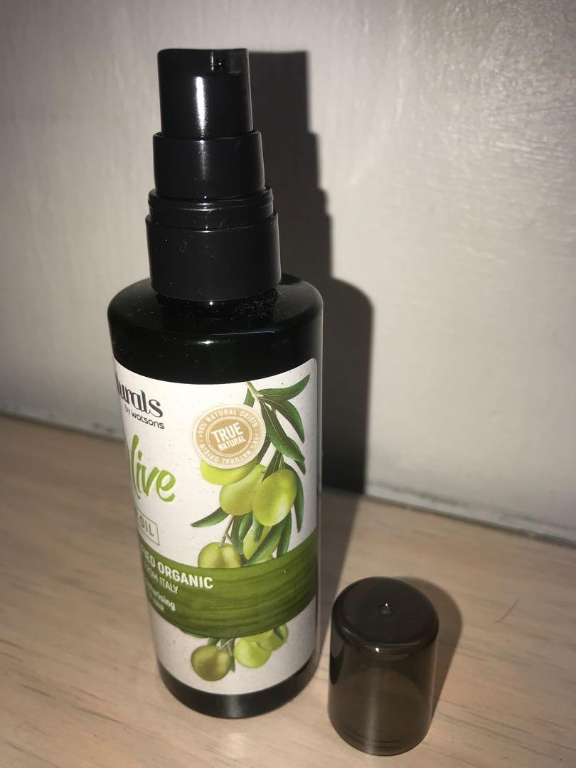 Naturals by Watsons Olive Hair Oil Organic, Beauty & Personal Care ...