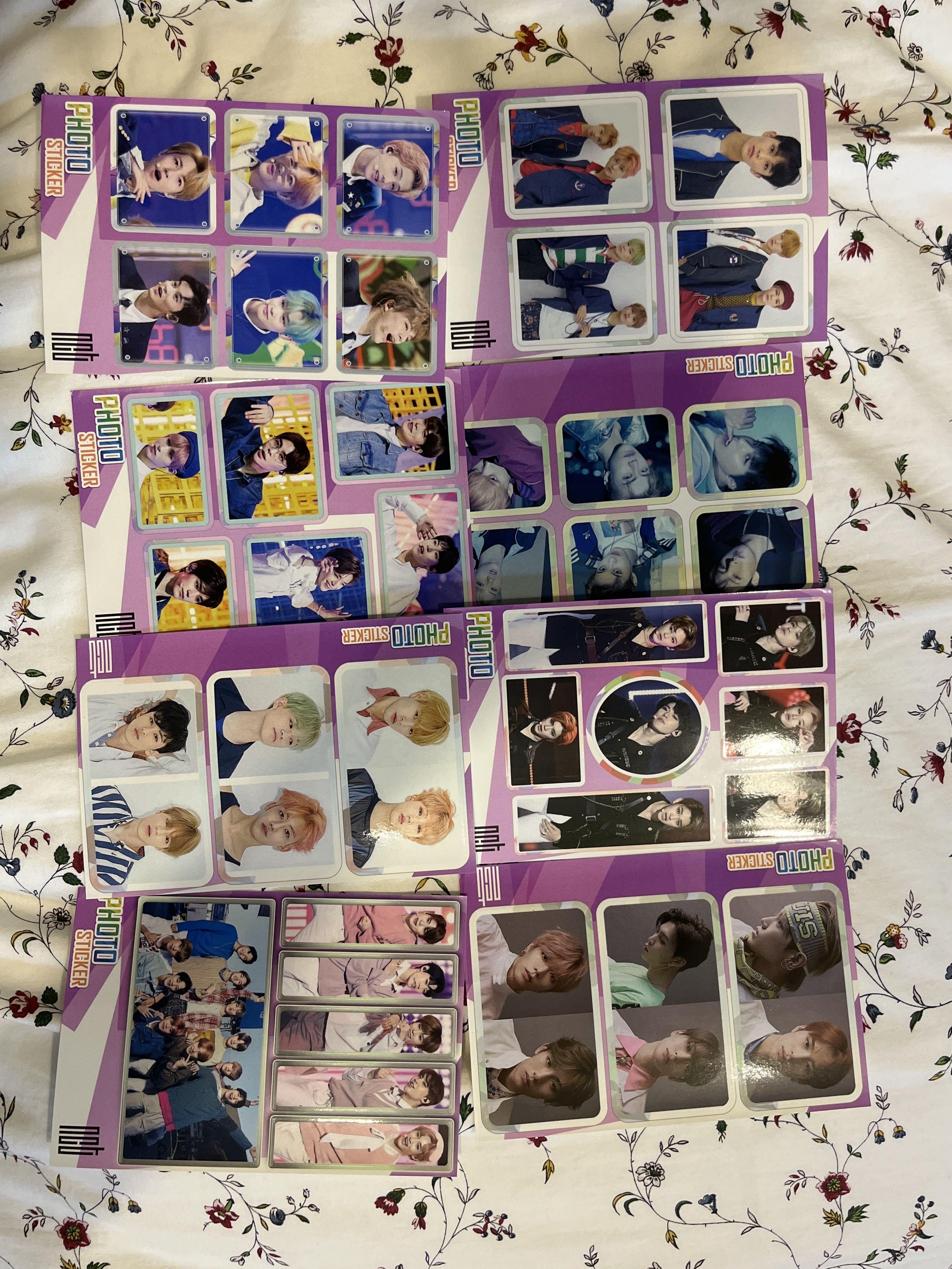 NCT 16 sheet sticker set, Hobbies & Toys, Memorabilia & Collectibles, K ...