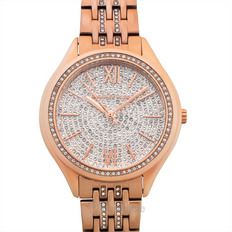 [NEW] Michael Kors Mindy Quartz Silver-tone Dial Stainless Steel Ladies ...