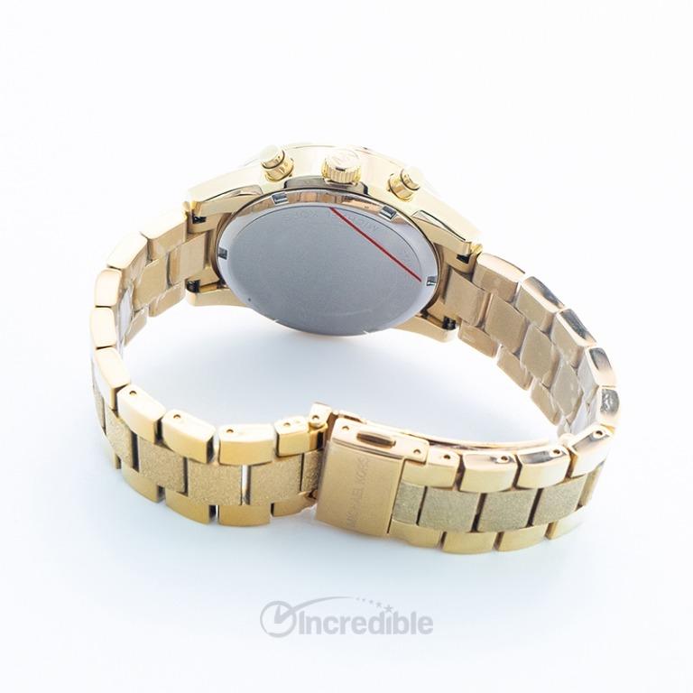 [NEW] Michael Kors Ritz Quartz Gold-tone Dial Stainless Steel Ladies ...