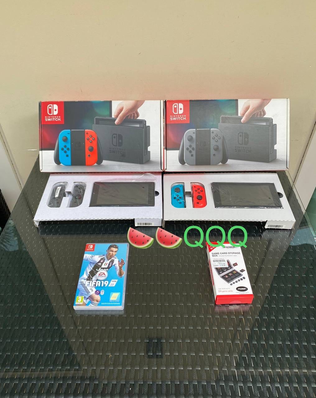 Nintendo Switch (Console + free game + free game accessory), Video ...