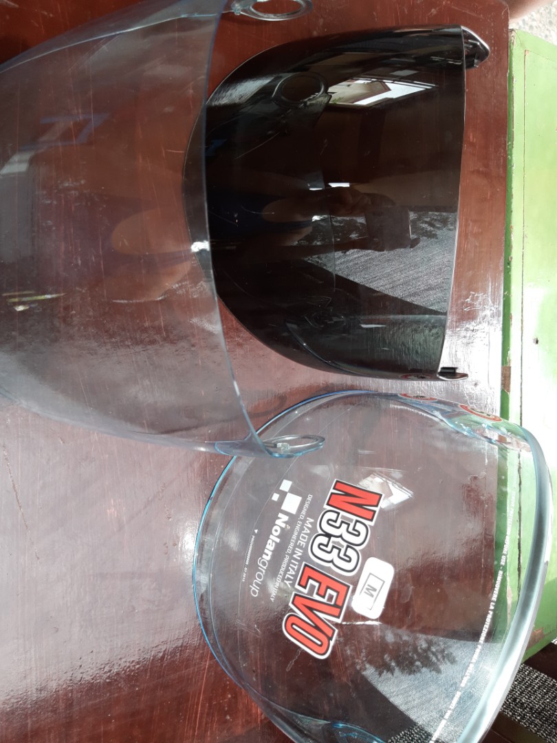 Nolan Helmet face shield, Car Parts & Accessories, Body Parts and ...