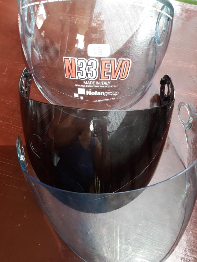 Nolan Helmet face shield, Car Parts & Accessories, Body Parts and ...